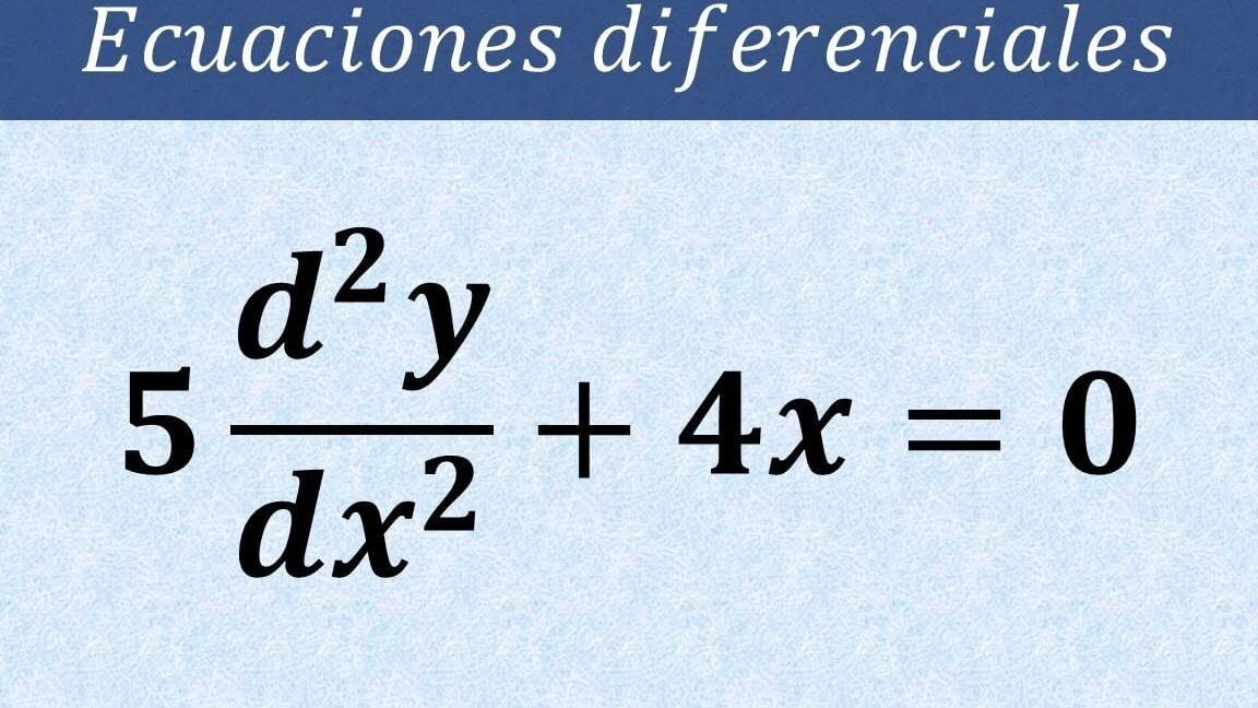Guía De Fórmulas De Ecuaciones Diferenciales: Ejemplos Y Práctica